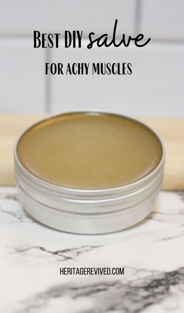 DIY Herbal Muscle Rub Recipe (+ essential oils) - Heritage revived