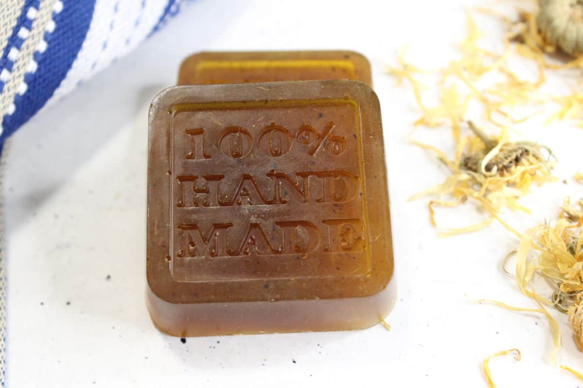Easy, Beautiful Calendula Soap Recipe - Heritage revived
