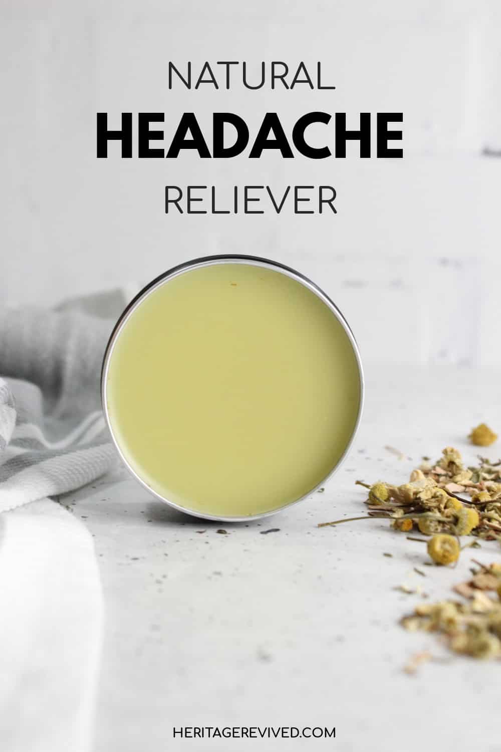 Natural Headache Relief Salve - Heritage revived