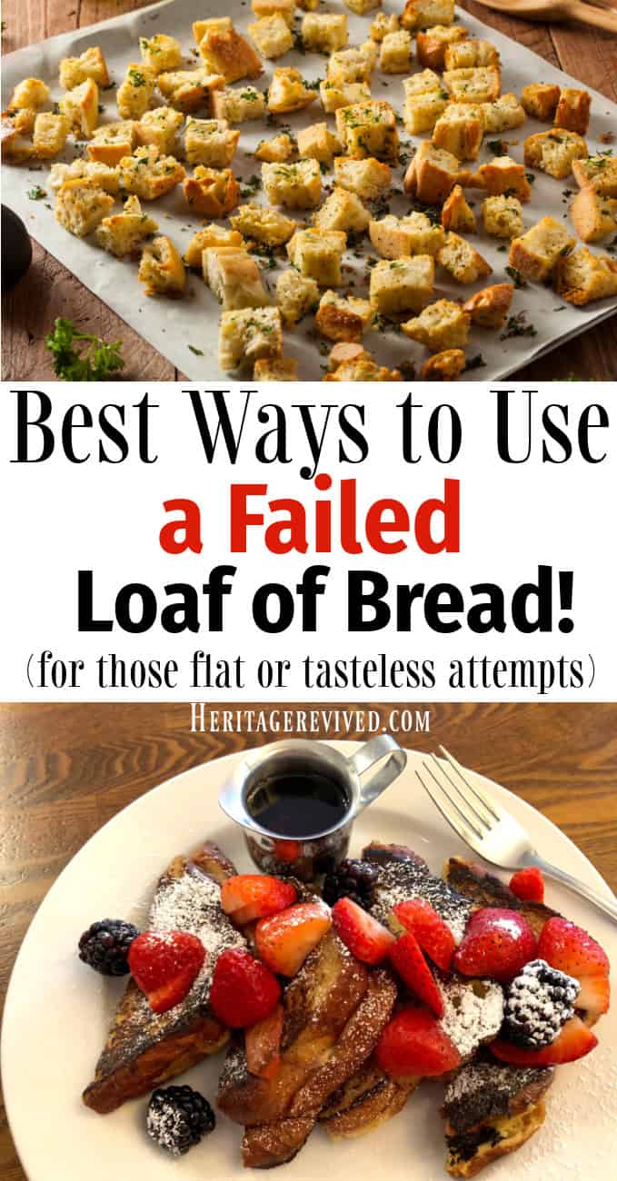 8 Smart Ways to Use Homemade Bread That Didn't Rise (or otherwise ...
